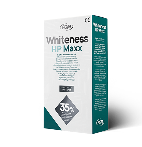 Blanqueador Whiteness HP Maxx 35% 3 pacientes, FGM – MayorDent, Líderes ...
