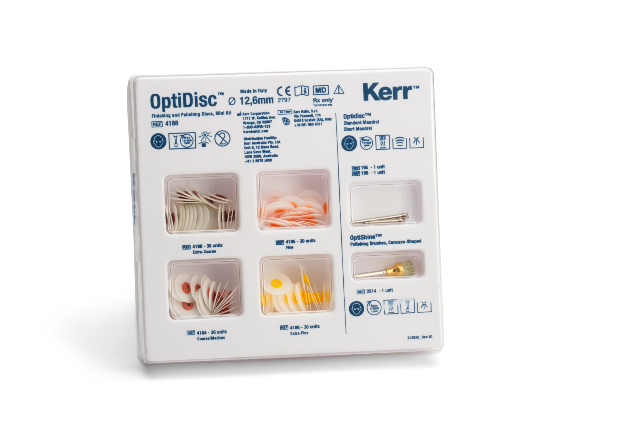 Kit Optidisc Discos Pulido x 120 Uds, Kerr. – MayorDent – Líderes en el ...