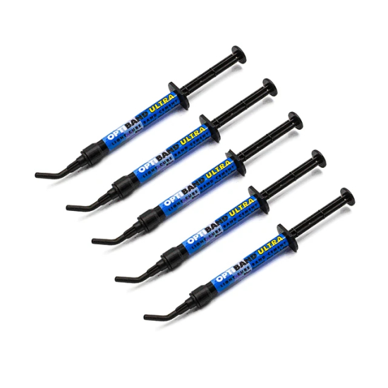 Optiband Ultra 5 jeringas Color Azul + 10 puntas, ORMCO. – MayorDent ...